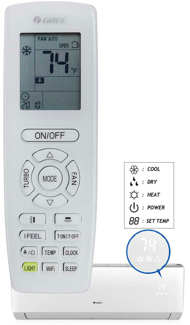 Gree Mini Split Remote Manual Gree Mini Split Remote Manual